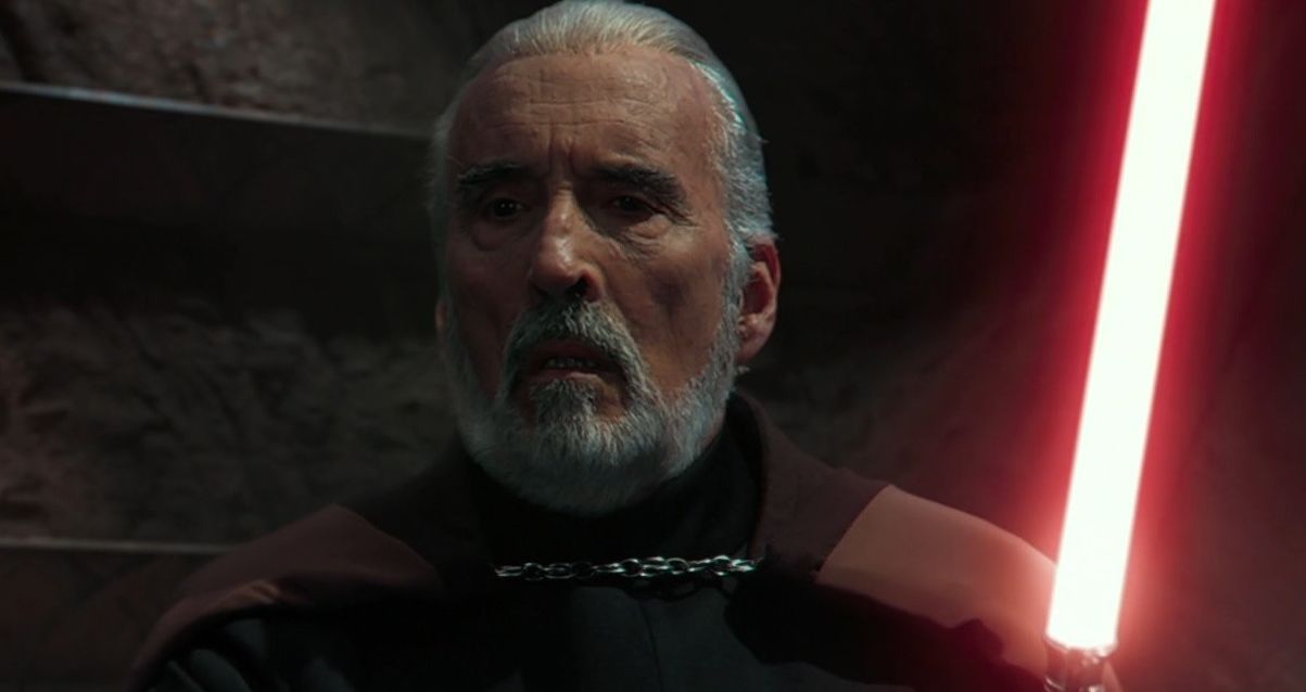 Christopher Lee has a connection to 'Star Wars' long before he starred ...