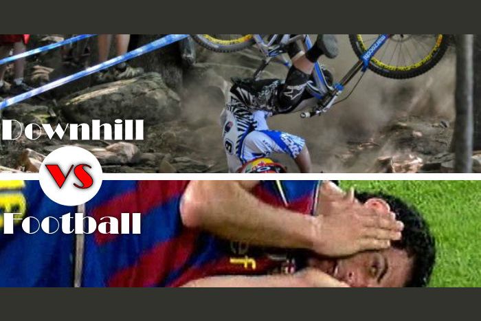 Downhill VS Football
