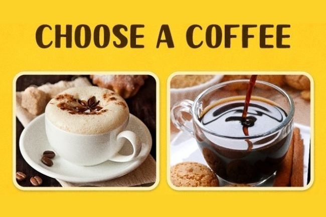 Test: Choose your coffee, and we'll reveal all about your personality