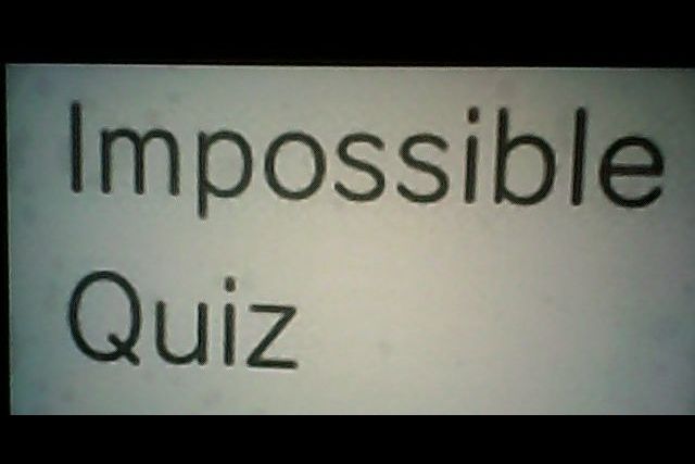 Impossible Test