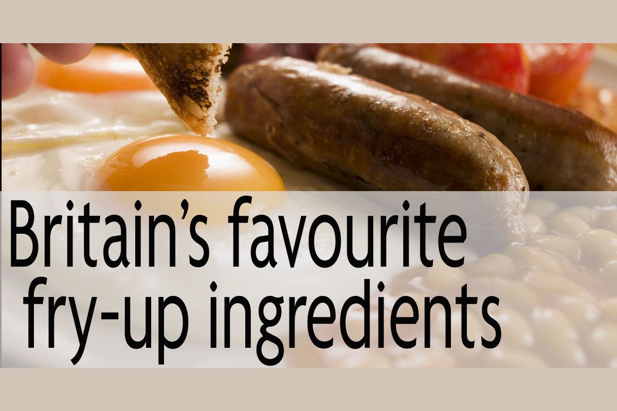 Britain's favourite fry-up ingredients