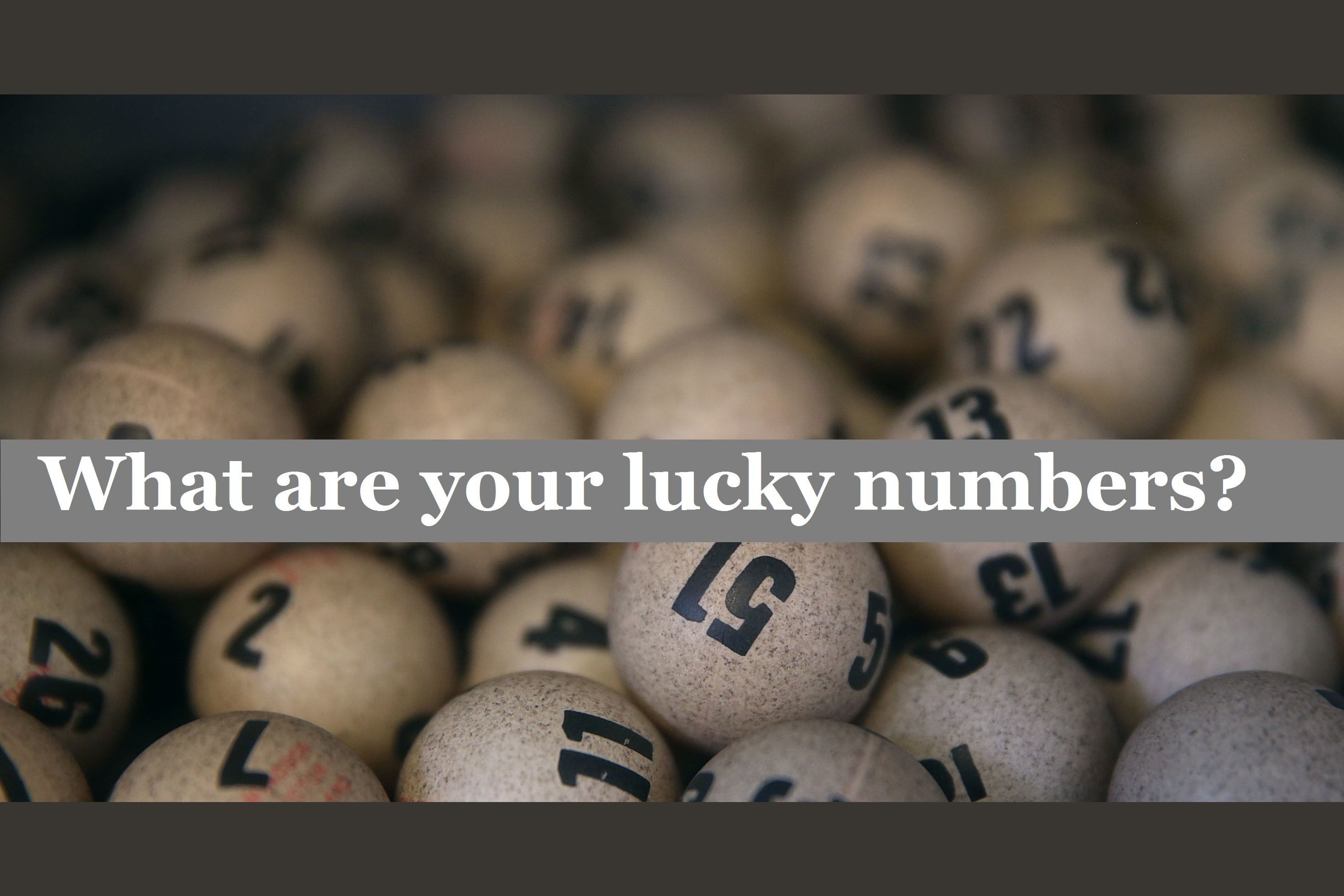 Your Lucky Number Combination Is Determined By What You See In These ...