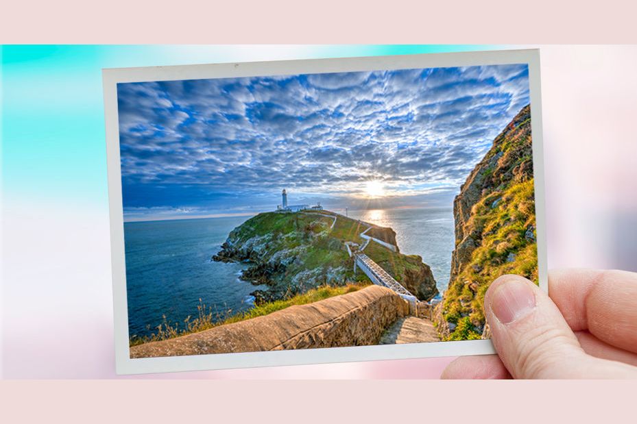 Where in Wales are these picture-perfect postcards from?