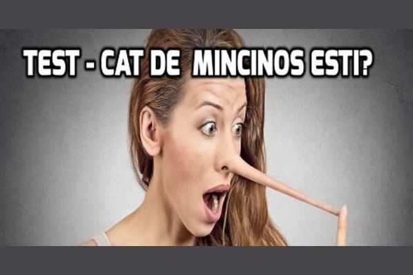 TEST - Cât de mincinos ești?