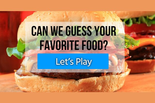 Can We Guess Your Favorite Food?