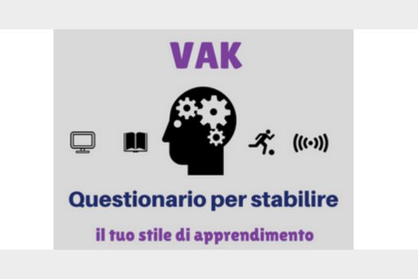 VAK - Questionario per stabilire il tuo stile di apprendimento