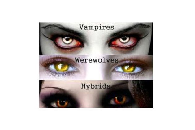 difference between vampire and werewolf