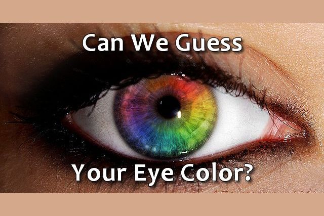 Pouvons nous deviner la couleur de vos yeux