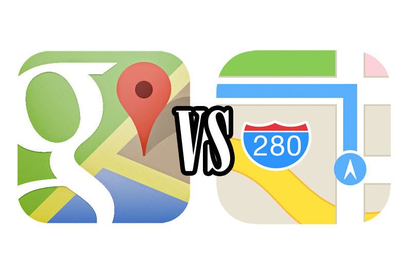Google Maps vs. Apple Maps
