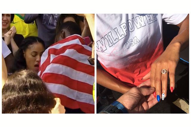 U.S. Olympian William Claye Proposed To His Girlfriend After A Silver ...