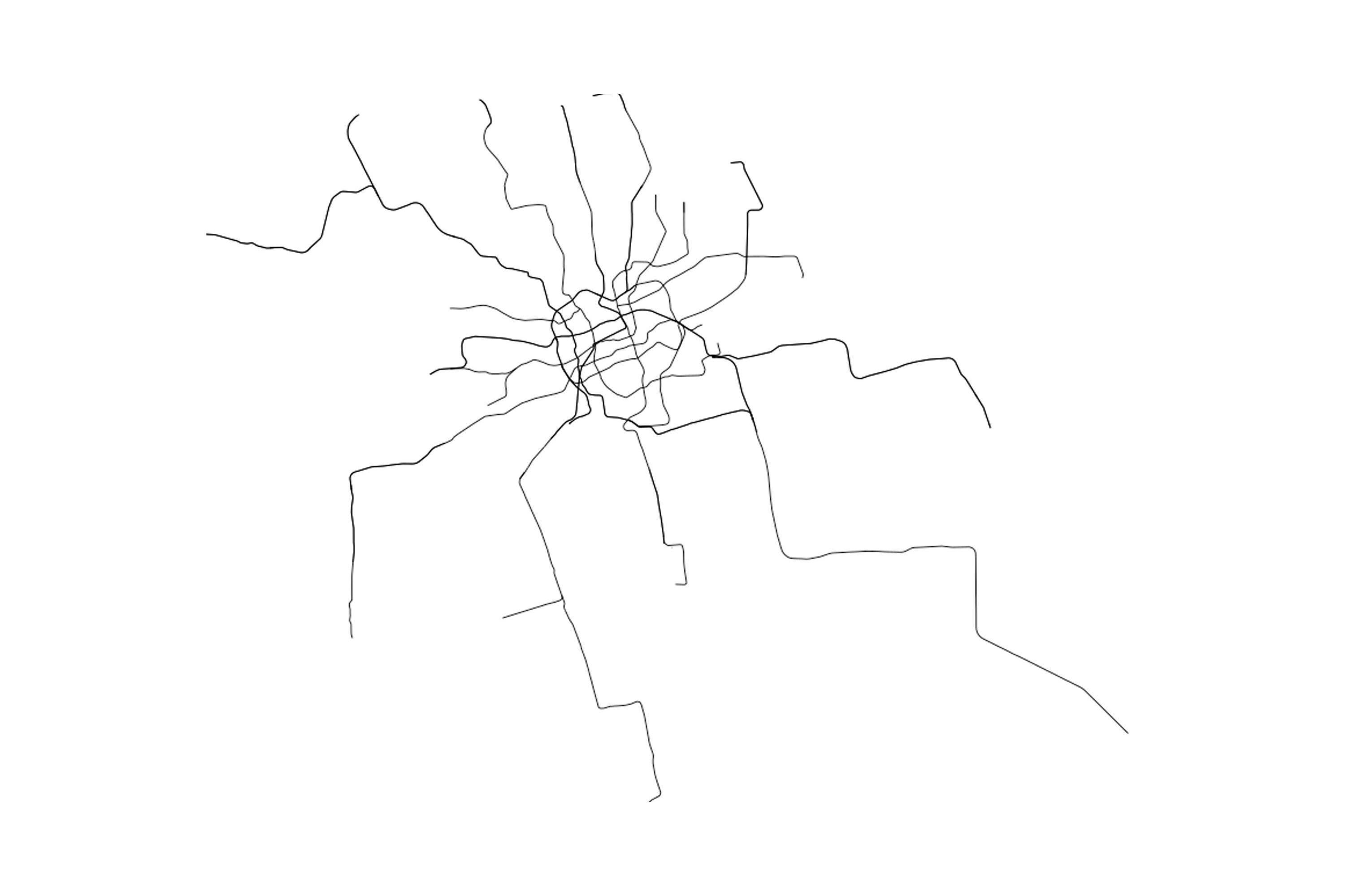 Can you guess the city from its tube map?