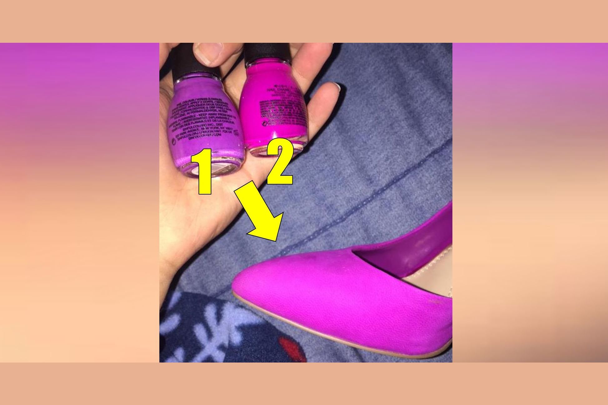 What Color Is The Shoe Test at Louis Tillmon blog