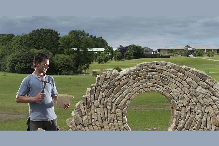 This Ex-Bricklayer Now Turns Bricks Into Art