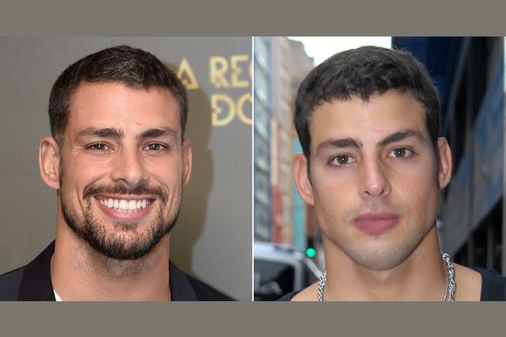 Com ou sem barba? Compare fotos dos galãs da TV!