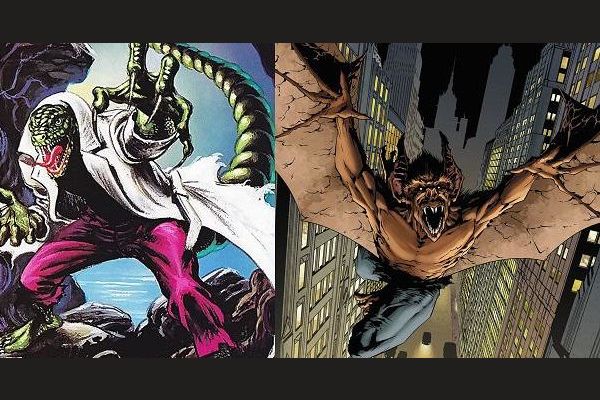 Batalla Comparativa: The Lizard VS Man-Bat
