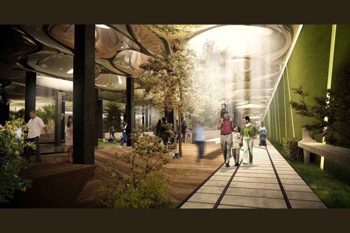 The World's First Underground Park Is In The Works, And The Designs ...