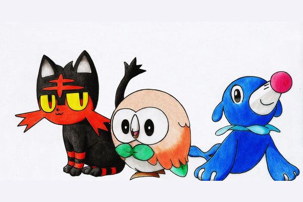 what is your starter pokemon from gen 7