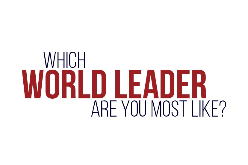 Which world leader are you most like?