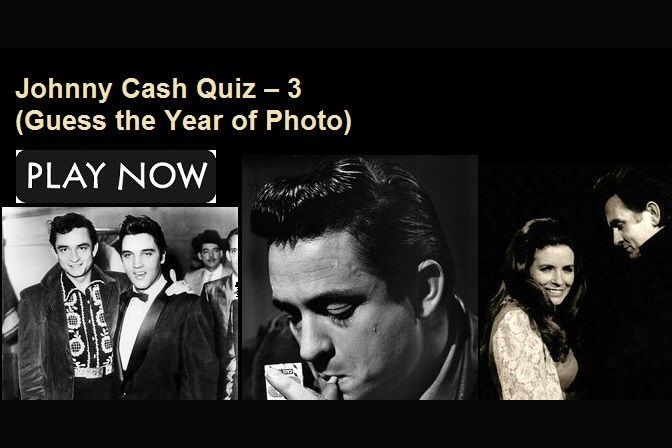 Johnny Cash Quiz (Guess the Year of Photo)