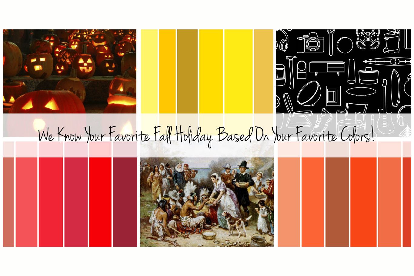 We Know Your Favorite Fall Holiday Based On Your Favorite Colors!