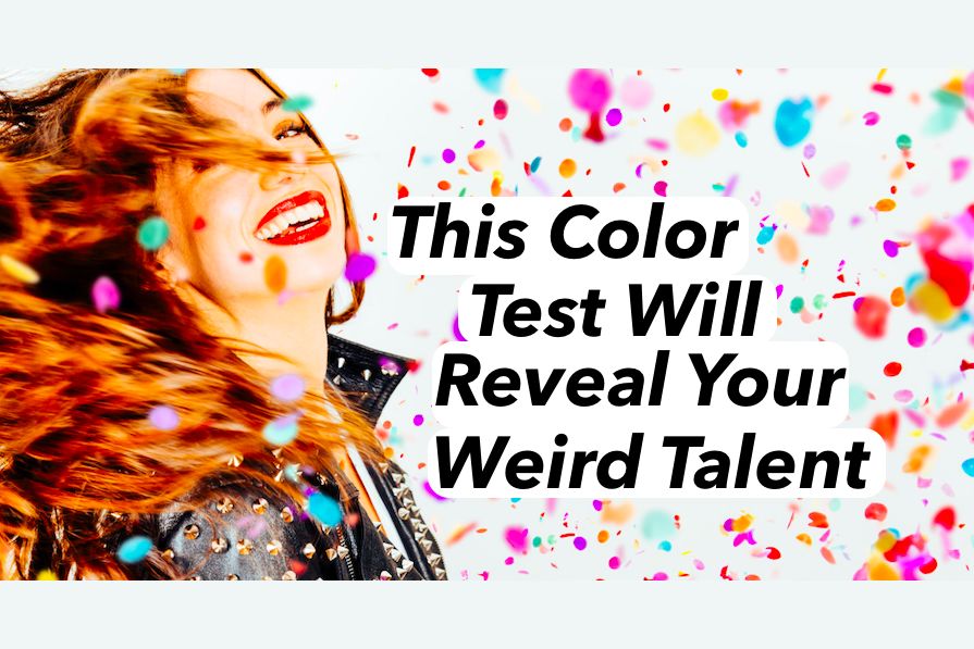 This Color Test Will Reveal Your Weird Talent