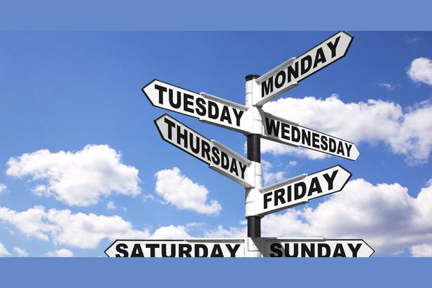 What day of the week is your personality?