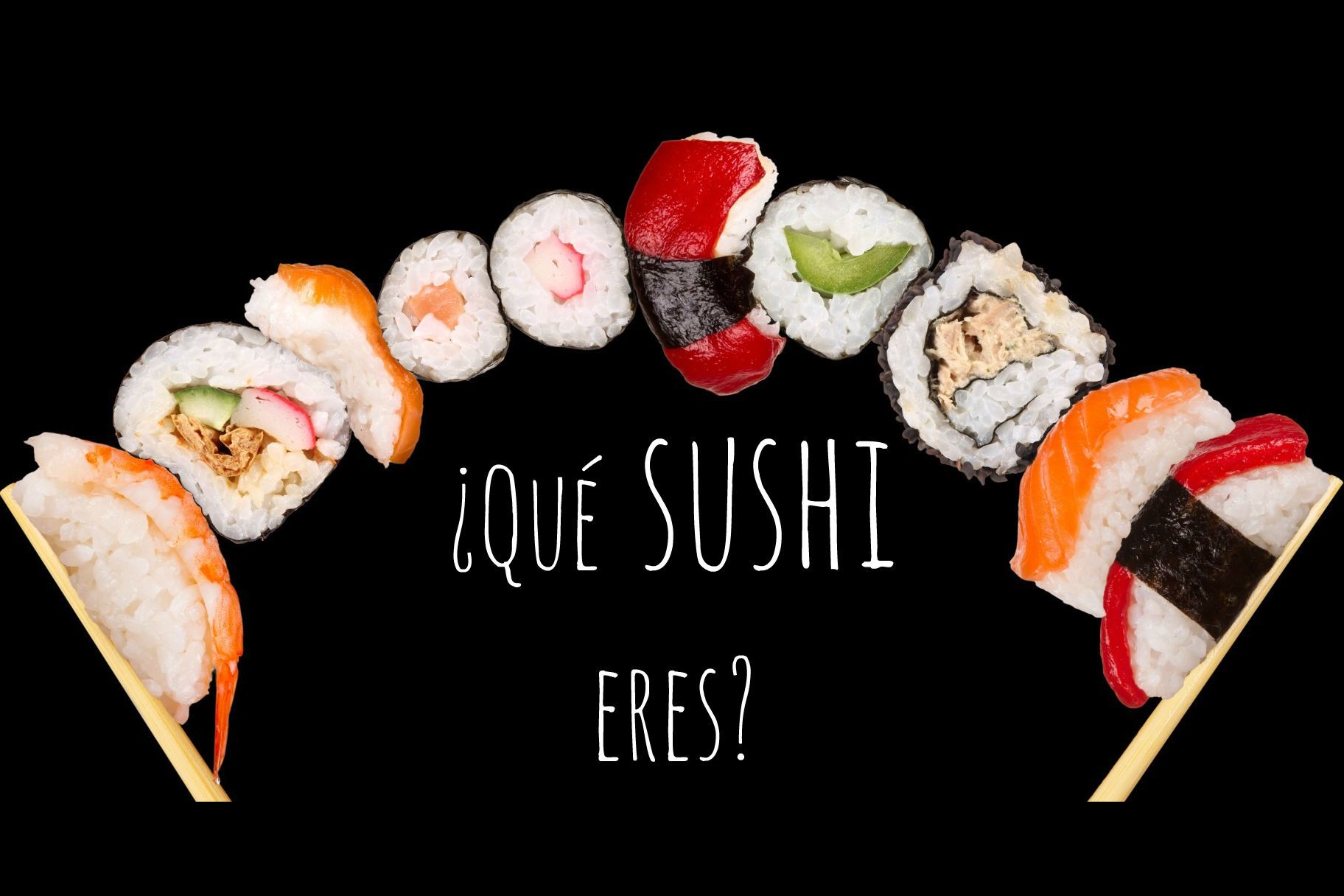 ¿Qué rollo de sushi te identifica?