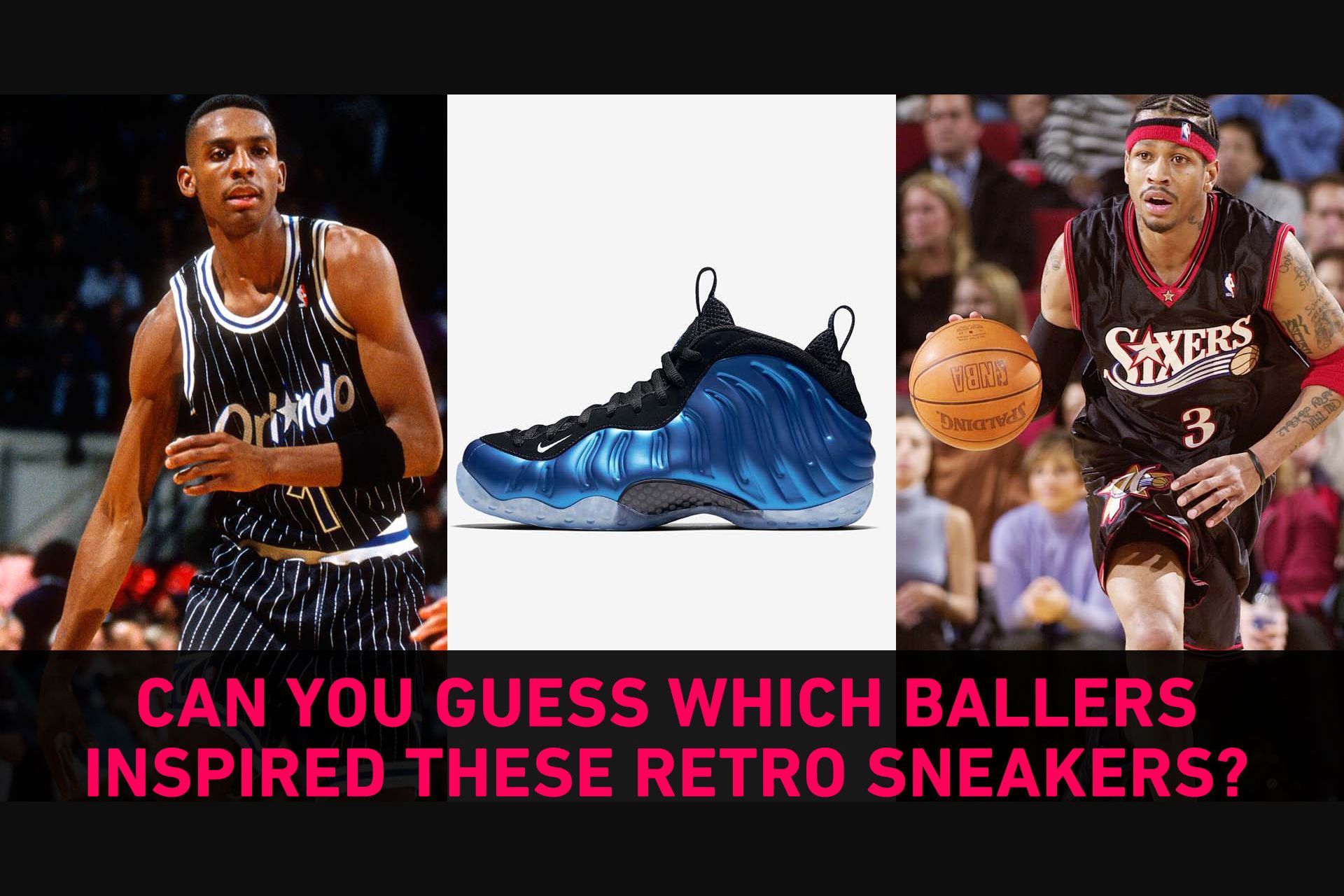 Can You Guess Which Baller Inspired These Retro Sneakers?