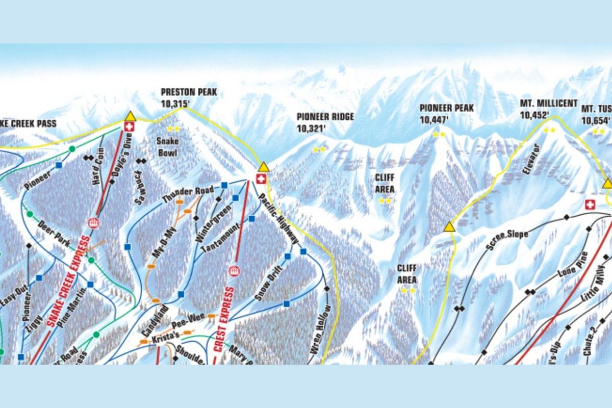 Can You Name These Ski Resort From Just Part Of Their Trail Map [Part 3]