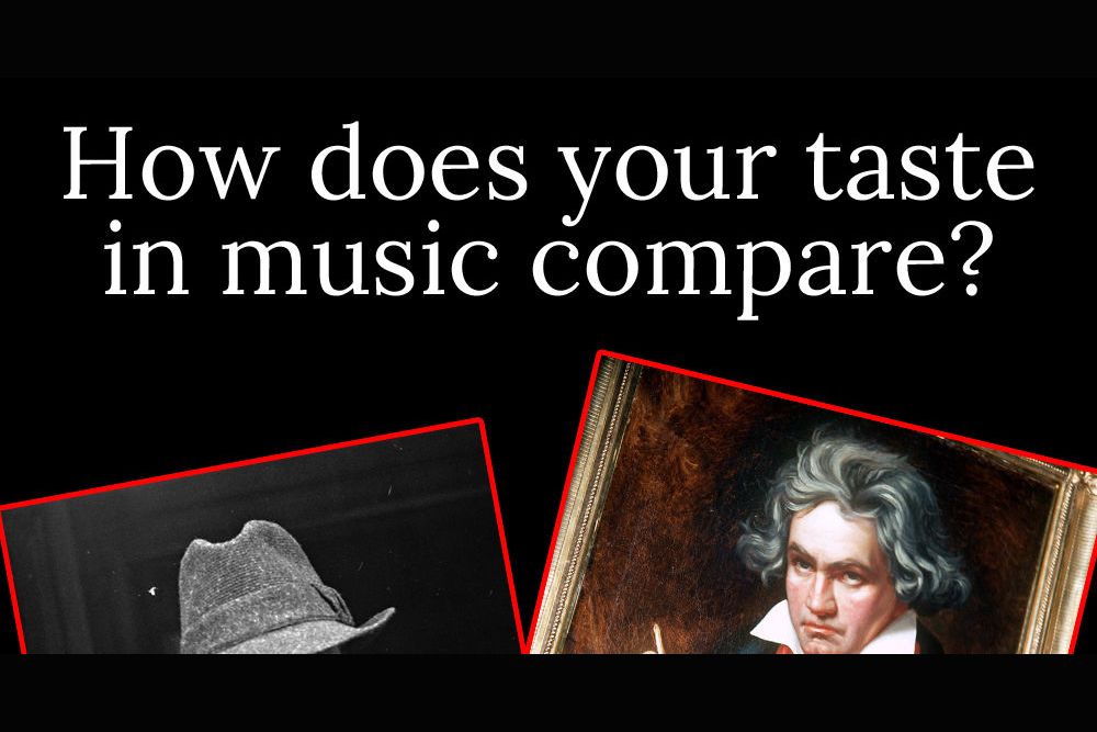Is your taste in music similar to everyone else?