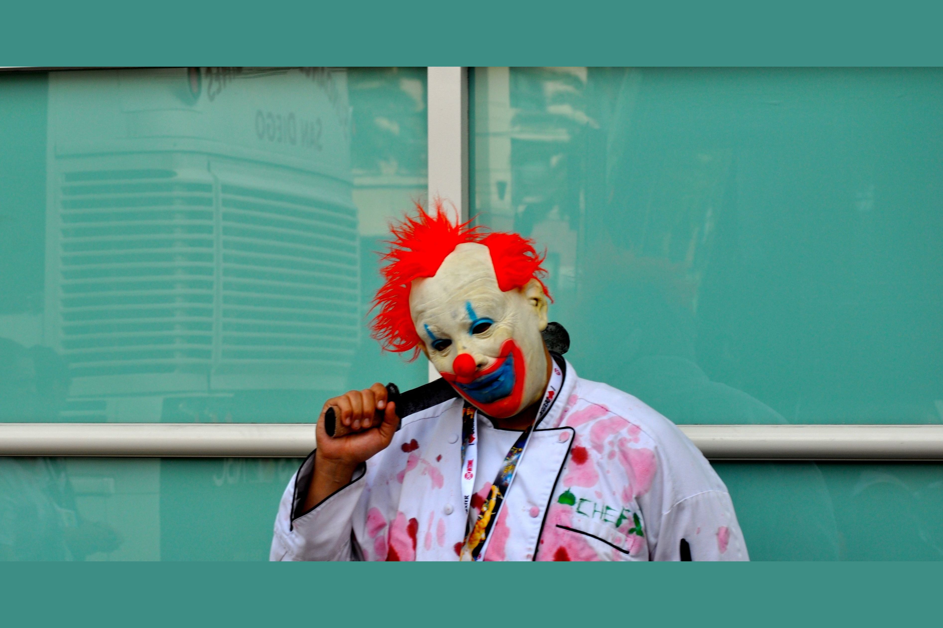 Killer clown reaction poll