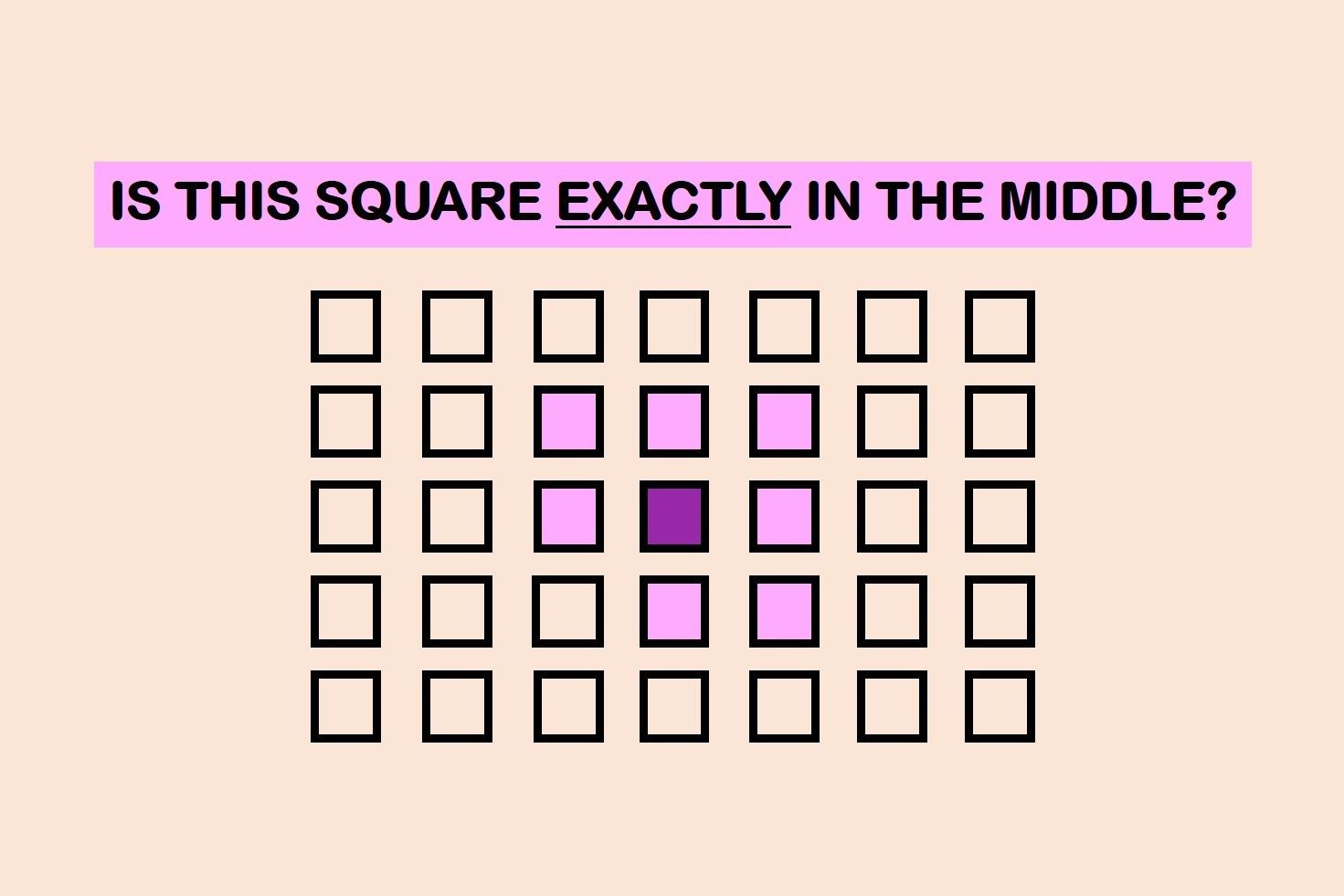 Only 5% Of Women Have The Visual Capacity To Pass This Unique Shape ...