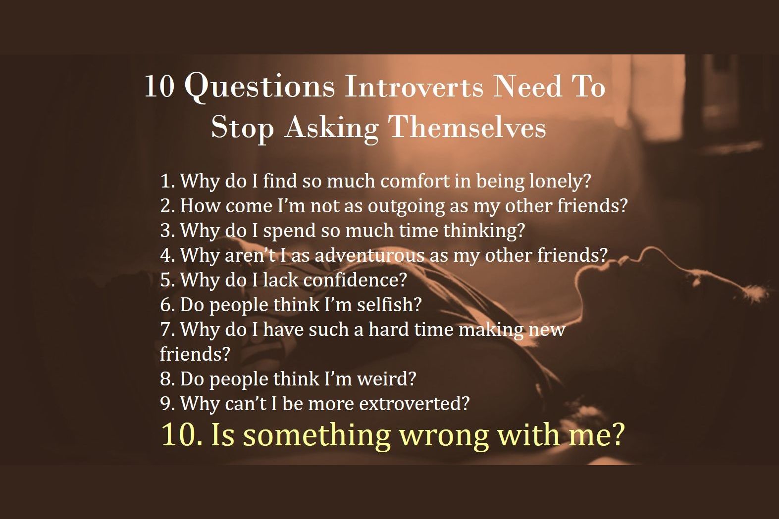 Do You Actually Think Like An Introvert?