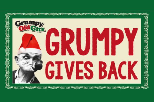 Grumpy gives back!