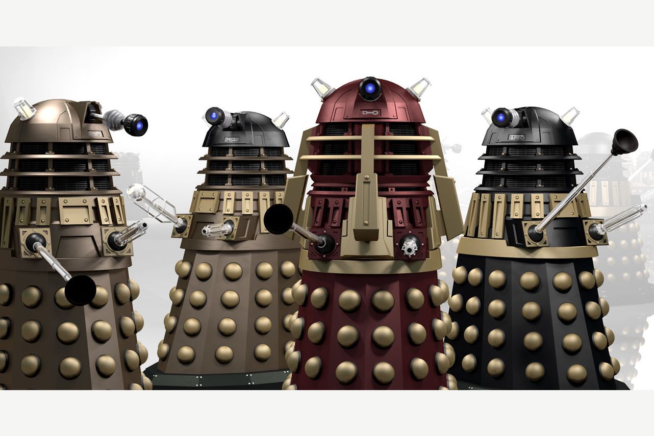 Daleks, Davros, Autons and Rutans VS Sontarans, Cybermen, The master ...