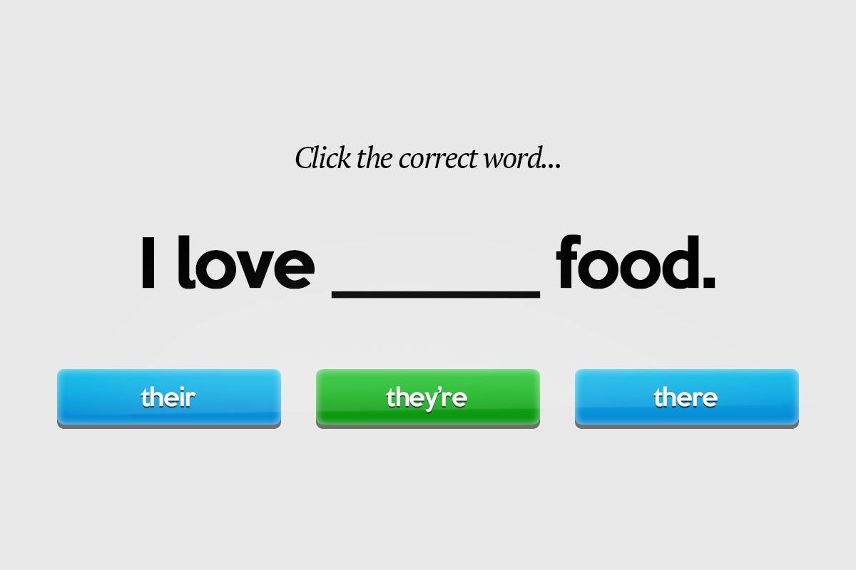 Can You Pick The Correct Word 