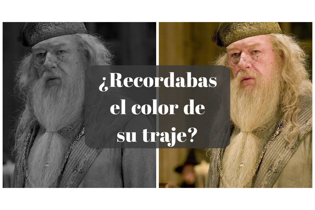¿Recuerdas los colores de Harry Potter?