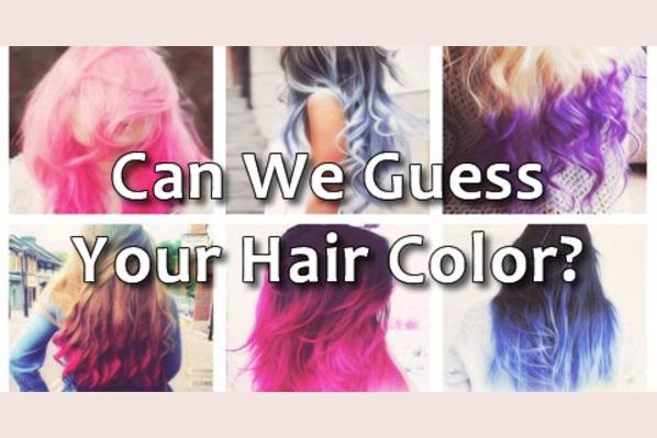Can We Guess Your Hair Color?
