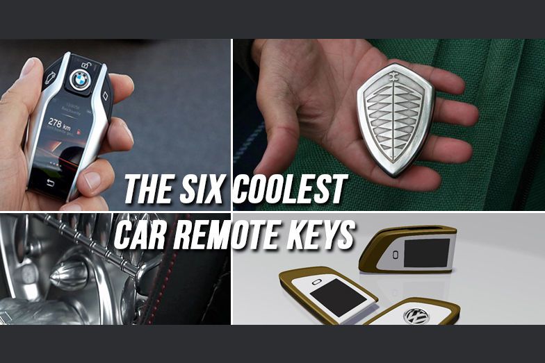 Six coolest car remote keys