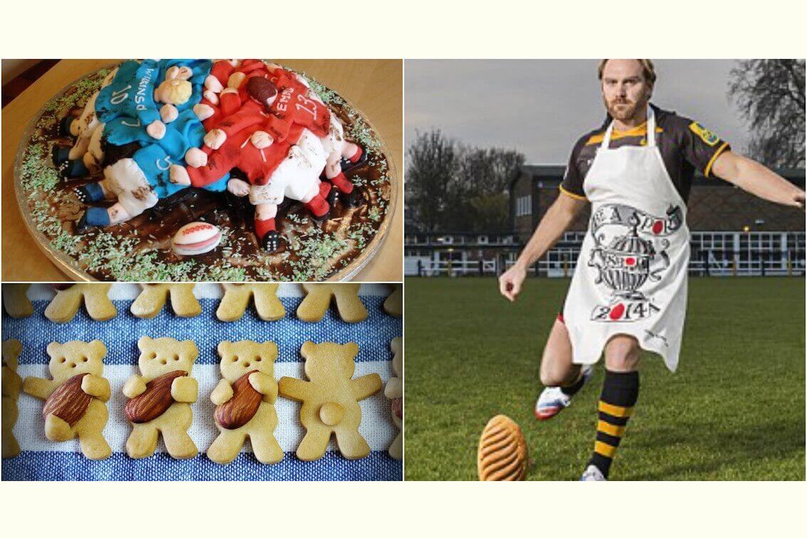 How DELICIOUS is this? These rugby inspired cakes and treats will make ...