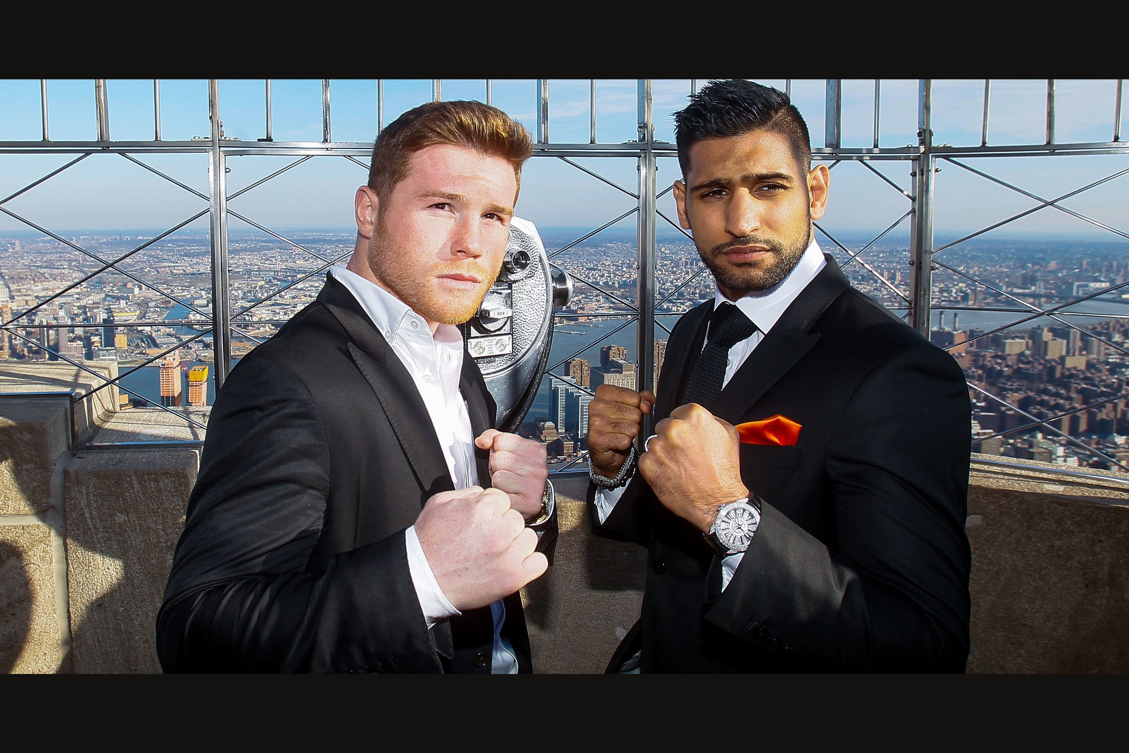 Canelo Alvarez vs Amir Khan: juega y conoce a los protagonistas del duelo