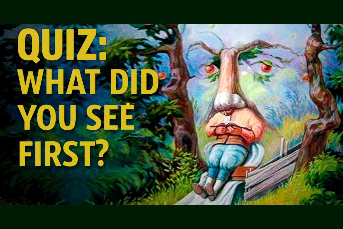 What do you see first?