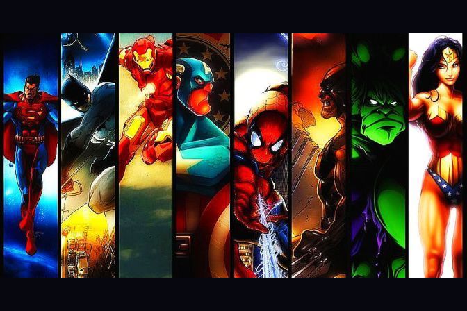 Are you a real superhero fan?