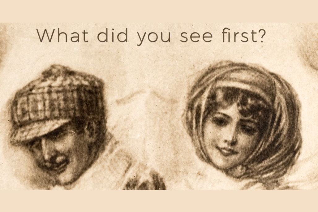 What You See First in This Beautiful Vintage Illustration Reveals Your ...