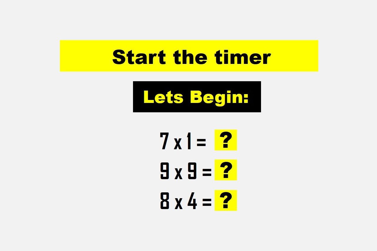 Can Your Math Skills Succeed Under Pressure?