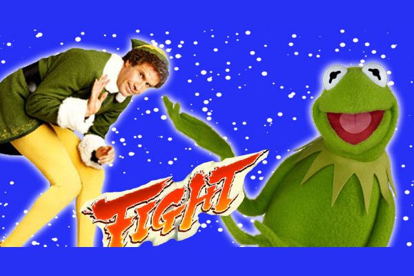 GIF BATTLE: Elf vs. Muppet Christmas Carol