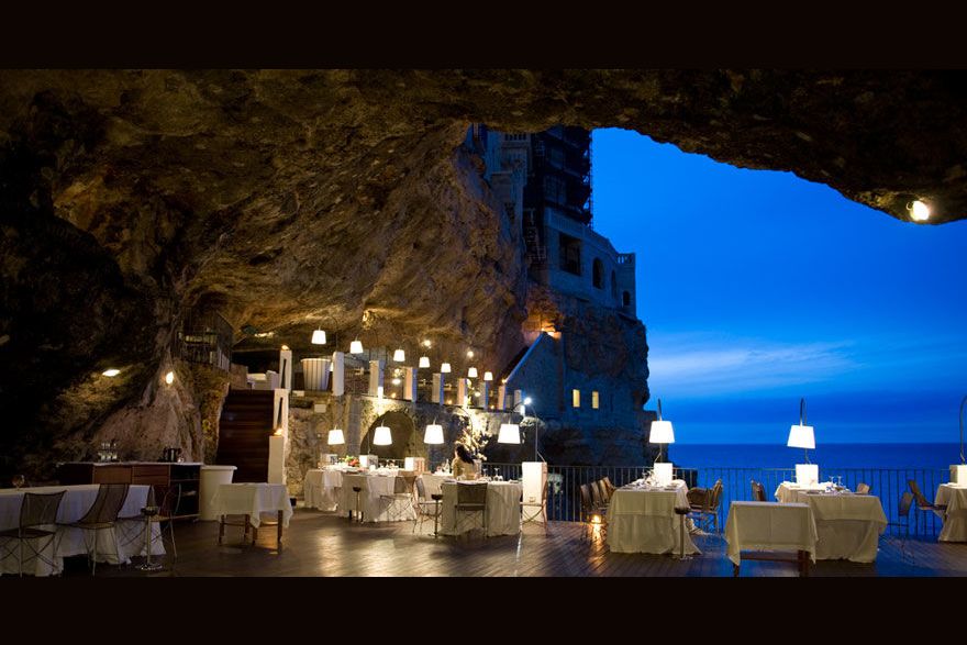 This Italian Restaurant Is Built Into A Cave And It's Nothing Less Than ...