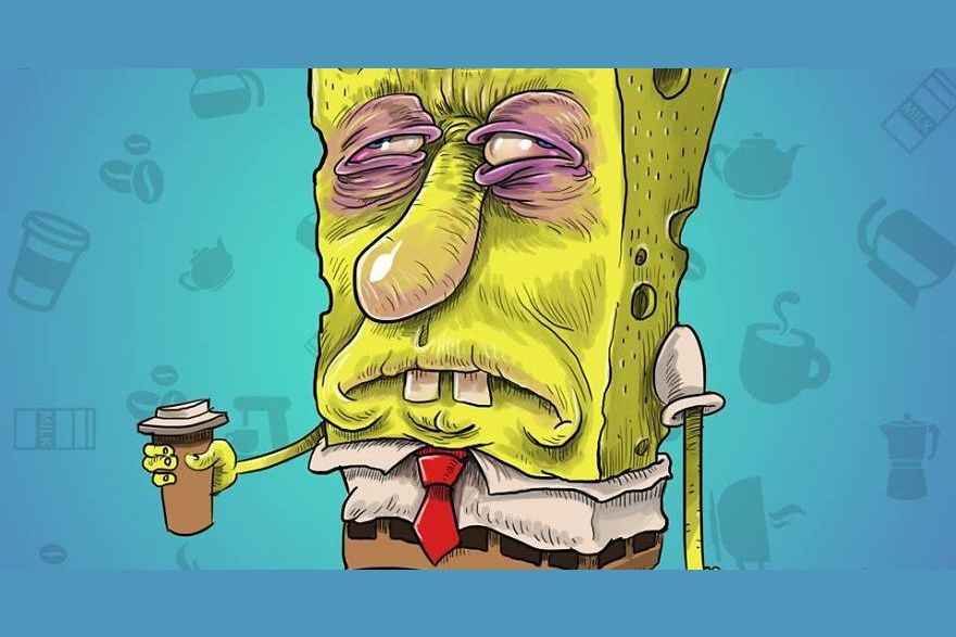 Even Your Favorite Cartoon Characters Need Their Morning Coffee-These ...