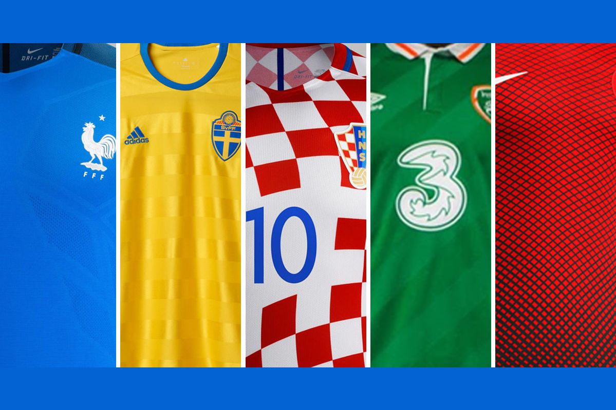 Euro 2016 kits
