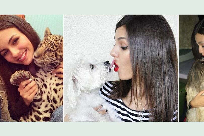10 fotos que mostram que Victoria Justice adora animais!